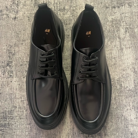 H&M | Shoes | Hm Chunky Derby Shoes | Poshmark